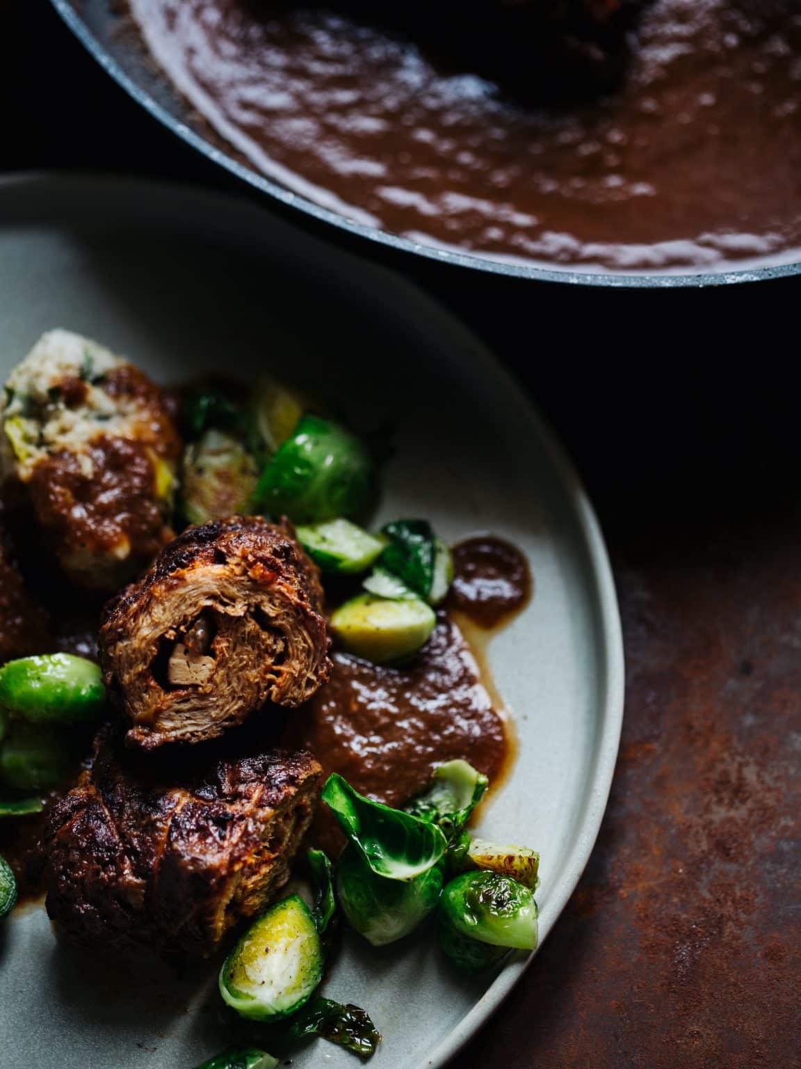 Vegane Rouladen aus Soja | ☞ theveganloversclub